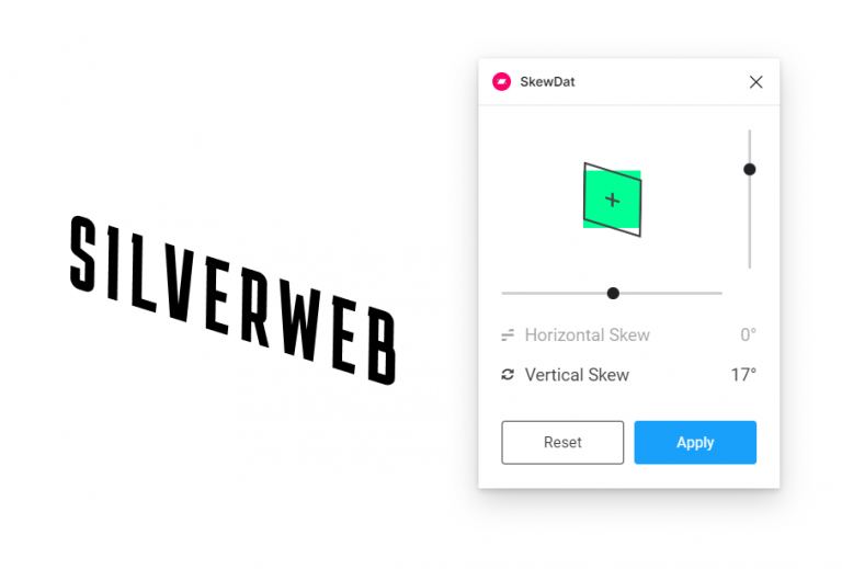 Как наклонить текст в Figma - SILVERWEB